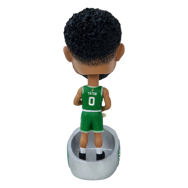 Boston Celtics 2024 NBA Champions Jayson Tatum Ring Base Bighead Bobbl