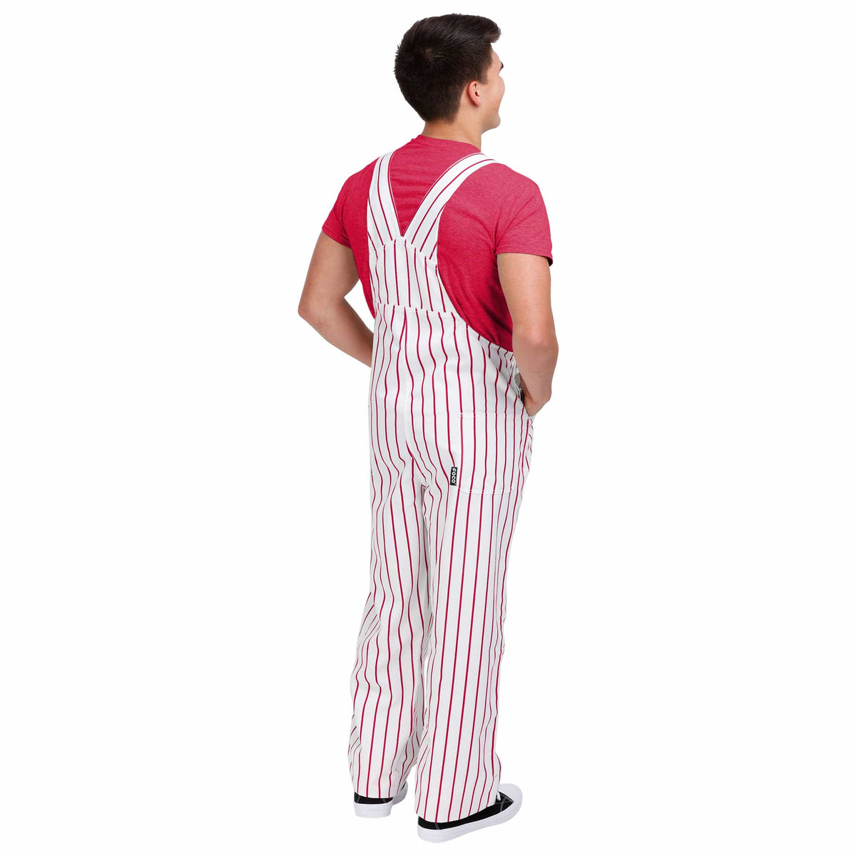 Philadelphia Phillies MLB Mens Pinstripe Bib Overalls