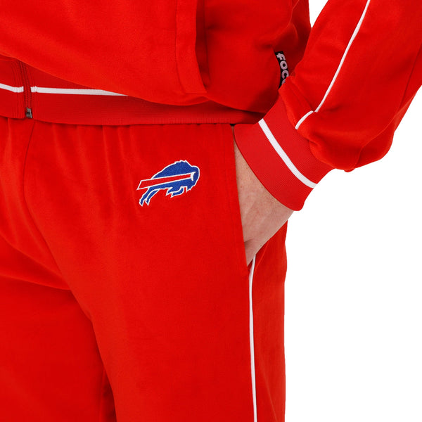 Buffalo Bills NFL Mens Red Velour Pants