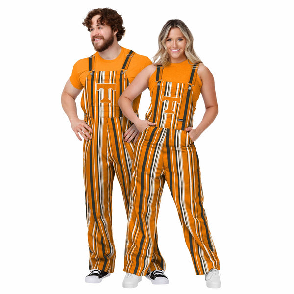 Tennessee Volunteers NCAA Womens Hyper Stripe Bib Overalls