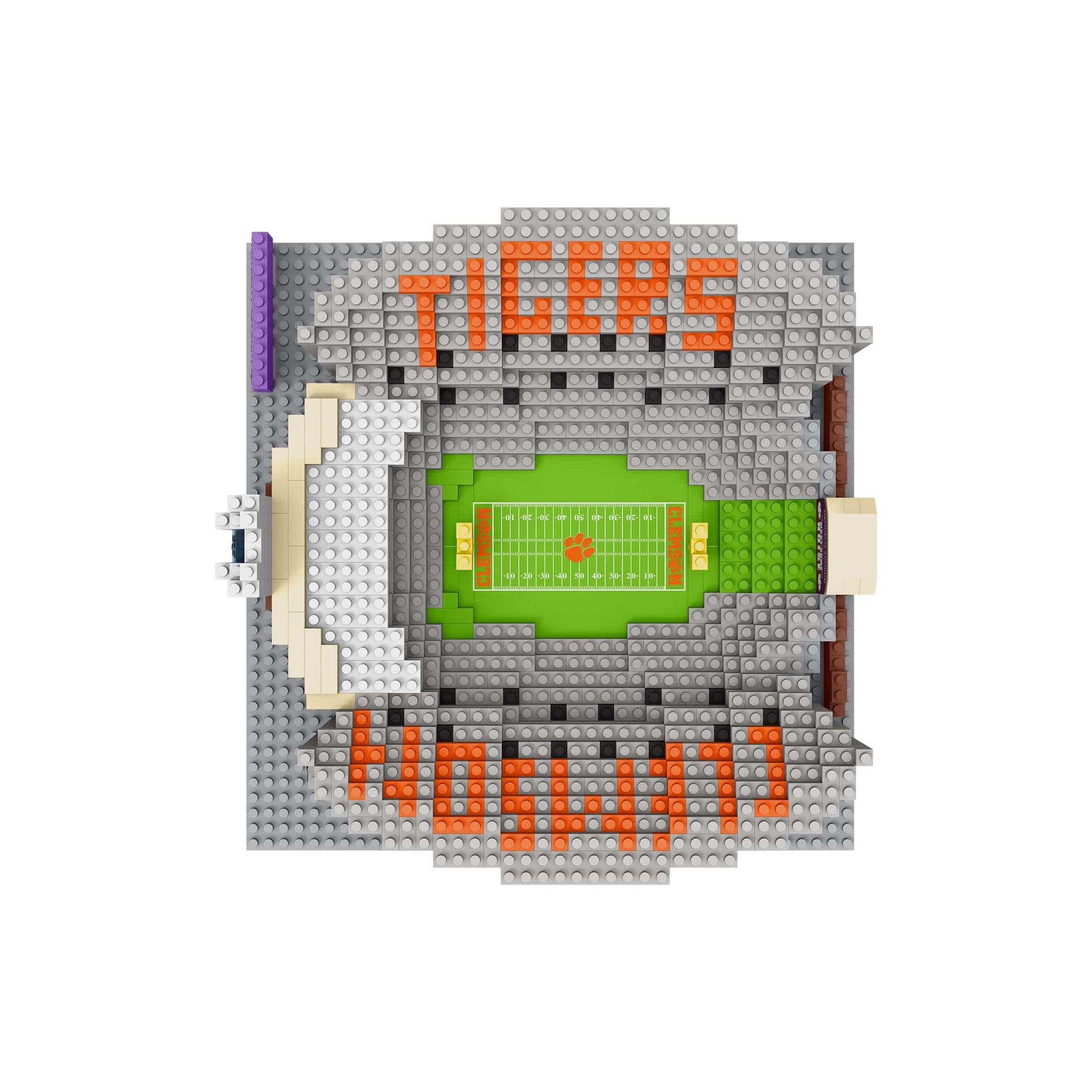 Clemson Tigers NCAA Memorial Stadium Mini BRXLZ Stadium
