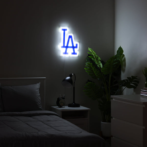 Los Angeles Dodgers MLB LED Neon Light Up Team Logo Sign (PREORDER - S