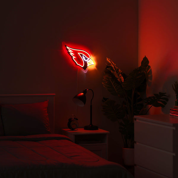 Arizona Cardinals NFL LED Neon Light Up Team Logo Sign (PREORDER - SHI