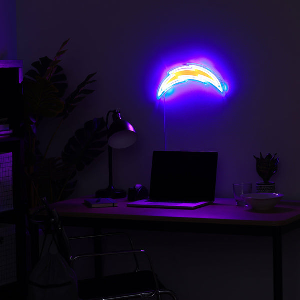 Los Angeles Chargers NFL LED Neon Light Up Team Logo Sign (PREORDER