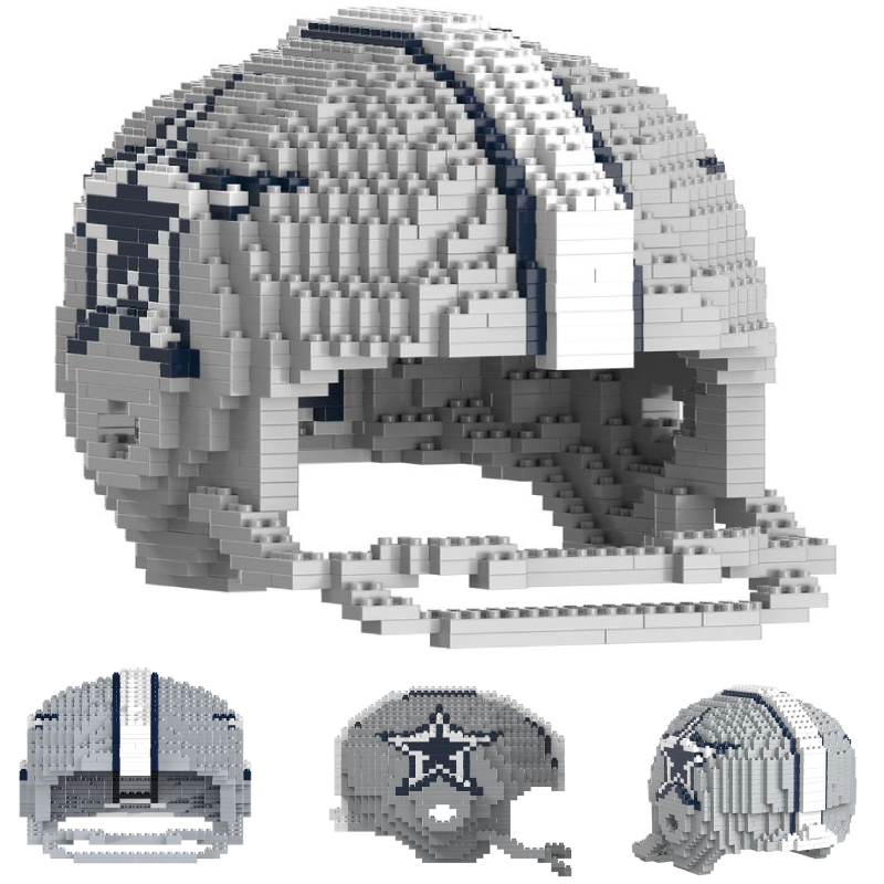 NFL XL Mega Block BRXLZ 3D Helmet - Pick Your Team!
