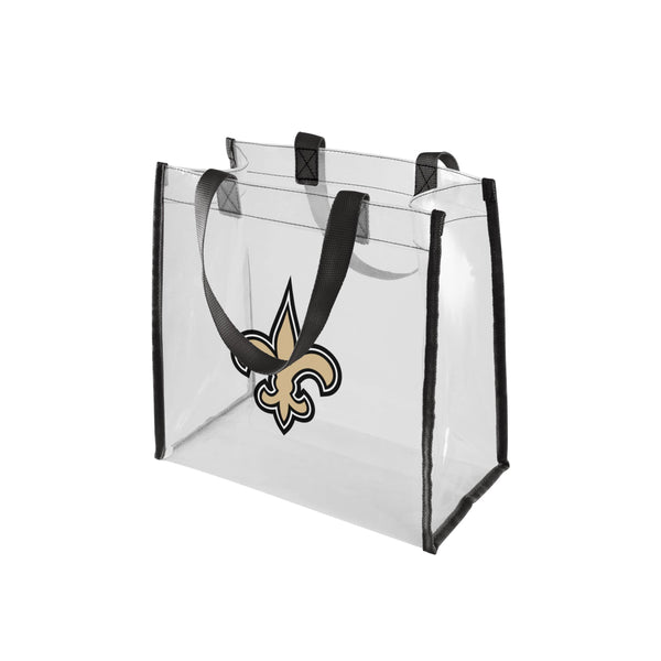New Orleans Saints NFL Clear Reusable Bag