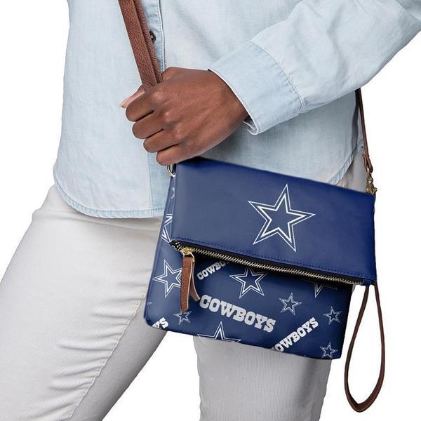 NFL Printed Collection Foldover Tote Bag - Pick Your Team!