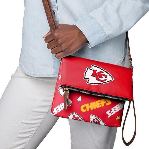 NFL Printed Collection Foldover Tote Bag - Pick Your Team!
