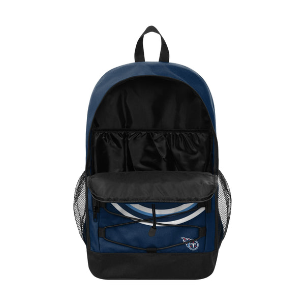 Tennessee Titans NFL Big Logo Bungee Backpack