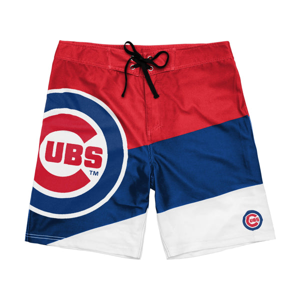 Chicago Cubs MLB Mens Color Dive Boardshorts