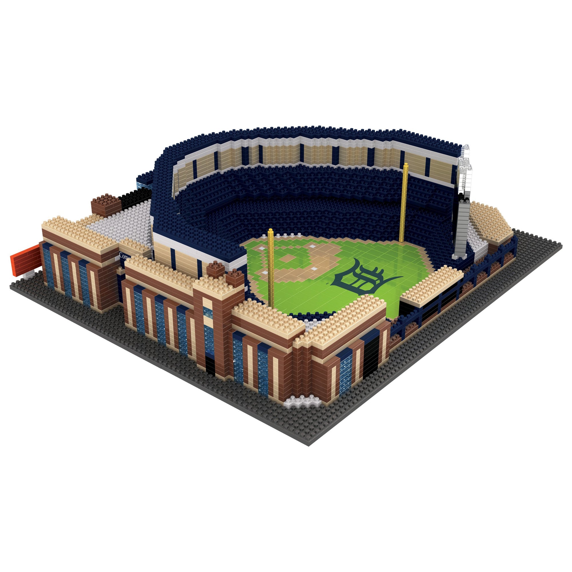 Detroit Tigers MLB Comerica Park BRXLZ Stadium