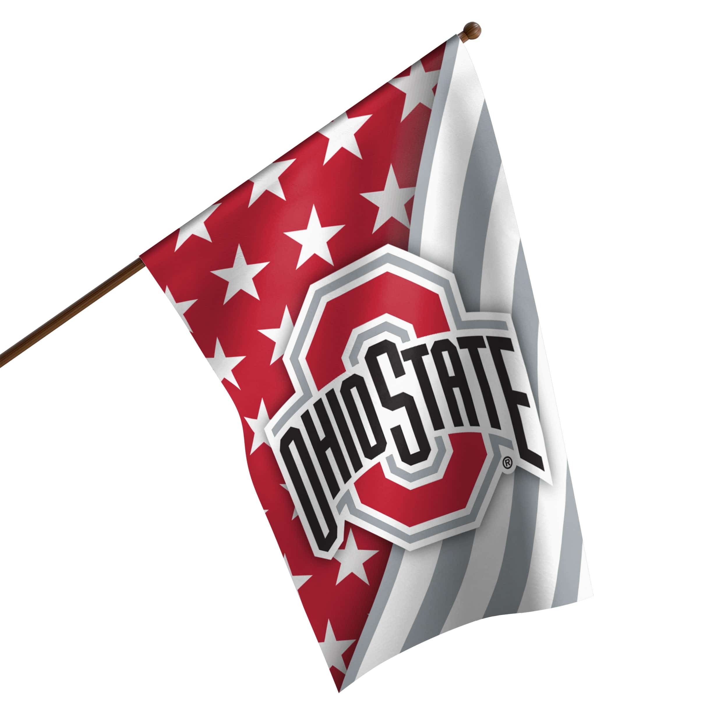 Ohio State Buckeyes Flag
