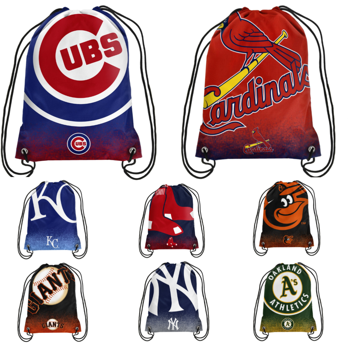 MLB Gradient Drawstring Backpack