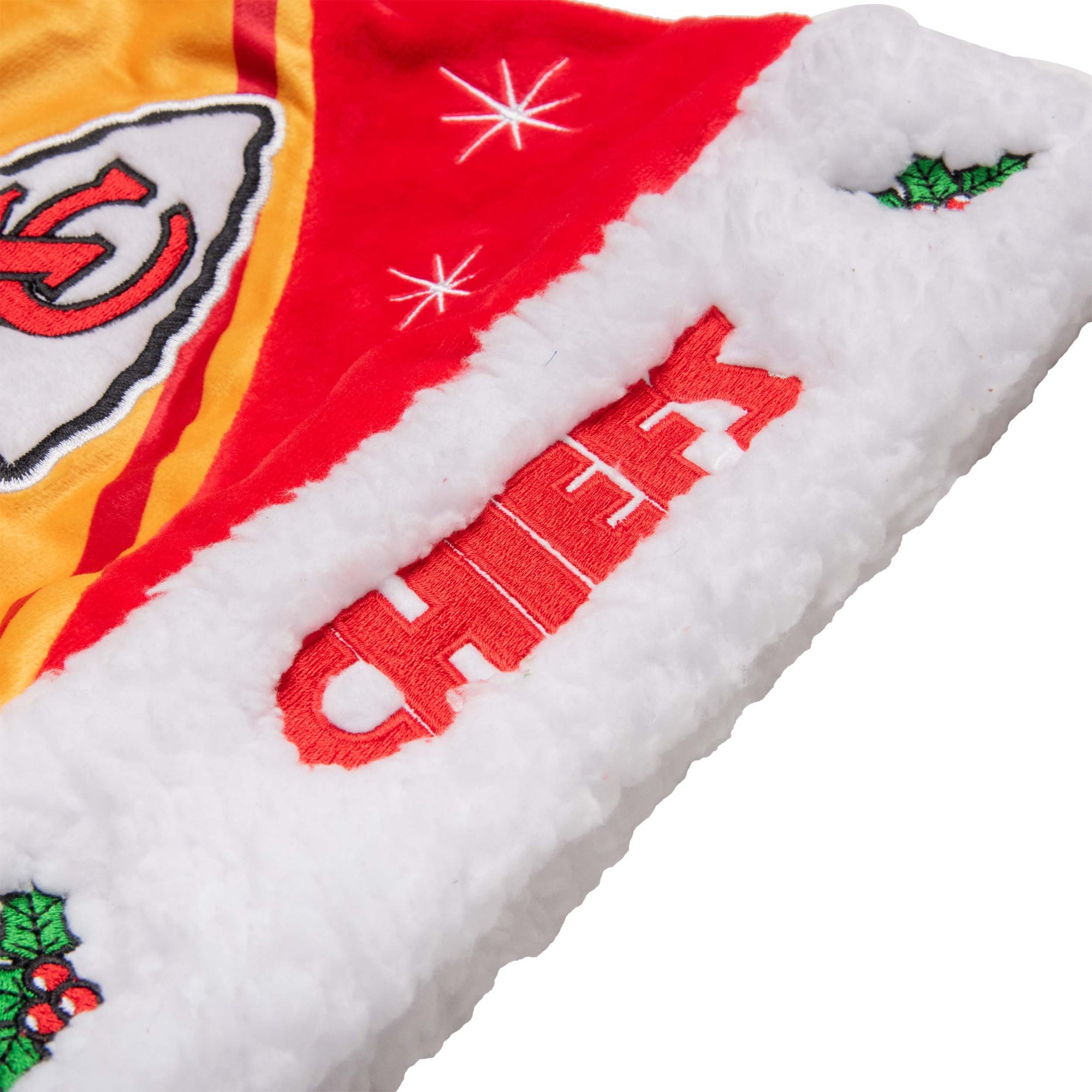 Kansas City Chiefs NFL High End Santa Hat