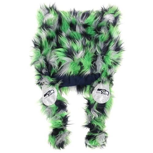 Seattle Seahawks Fluffy Plush Hat