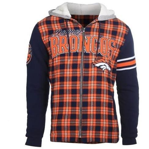 NFL Flannel Hooded Jackets - Pick Your Team!