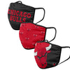 NBA 3 Pack Face Covers - Pick Your Team!
