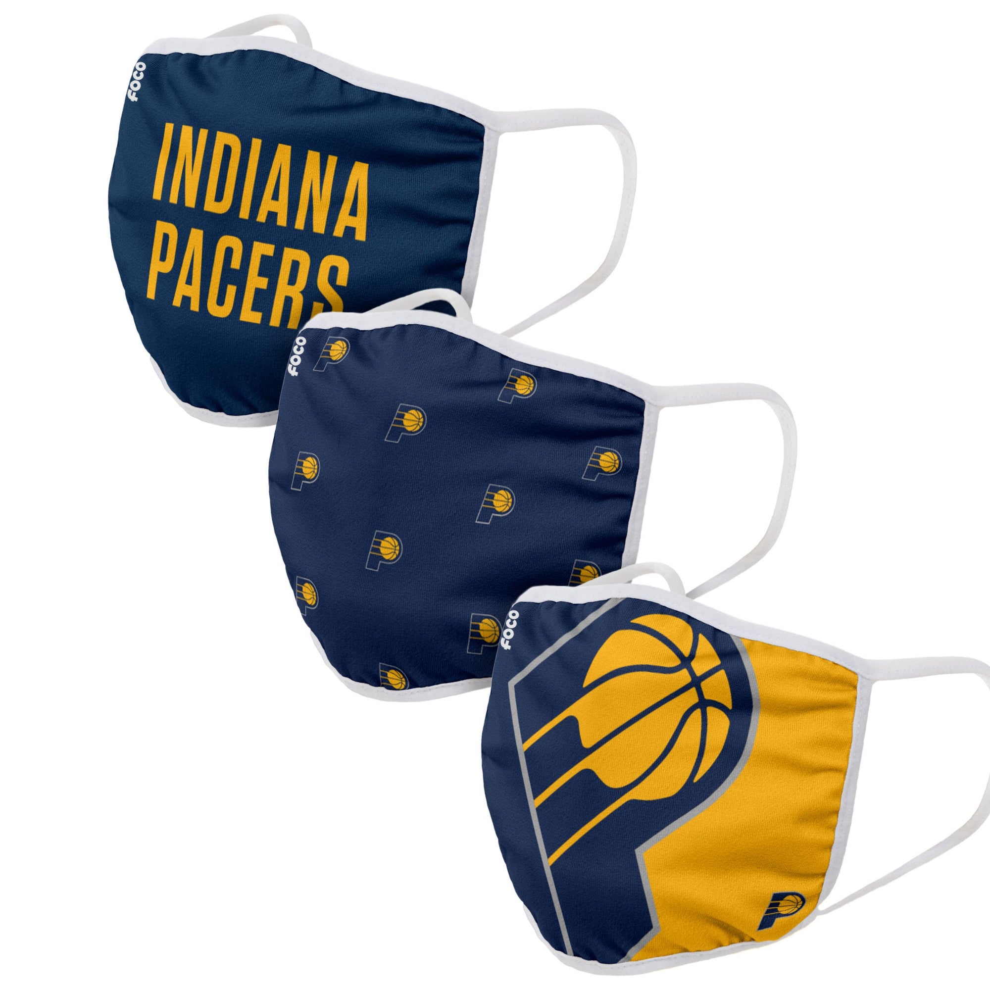 NBA 3 Pack Face Covers - Pick Your Team!