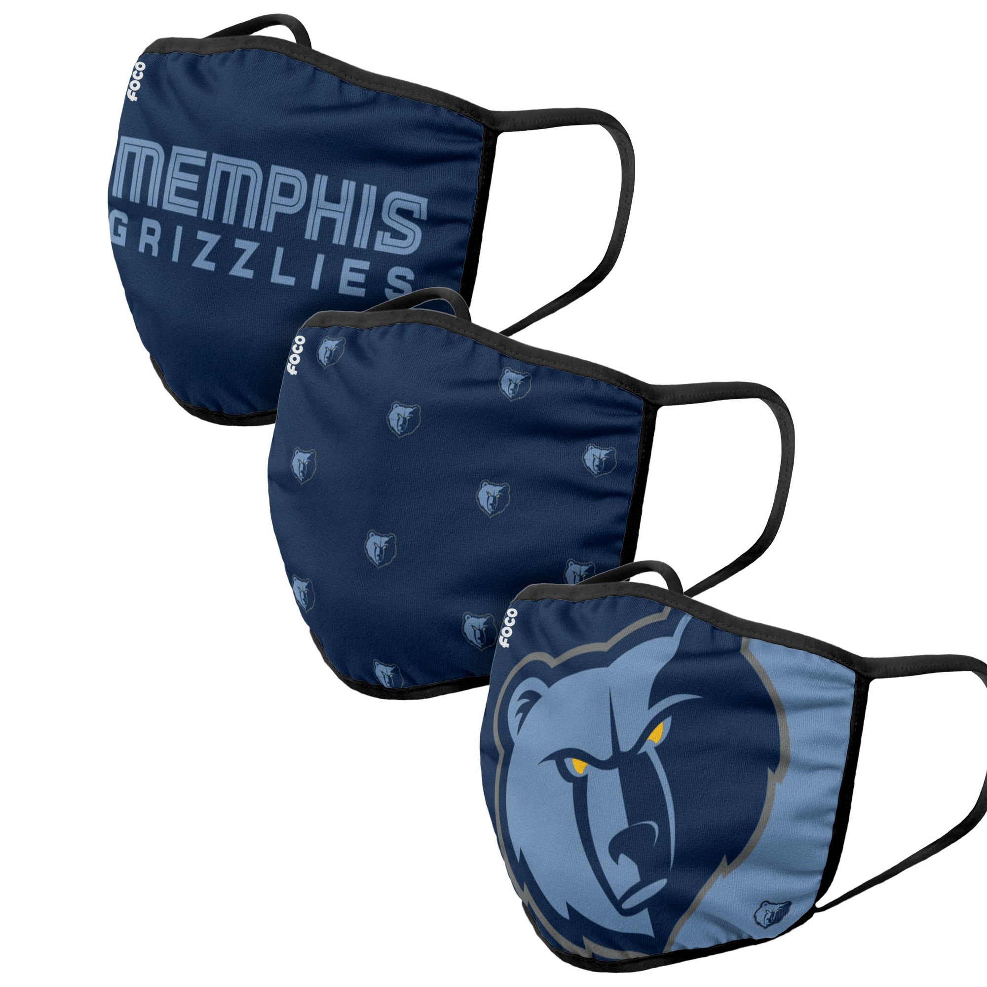 NBA 3 Pack Face Covers - Pick Your Team!