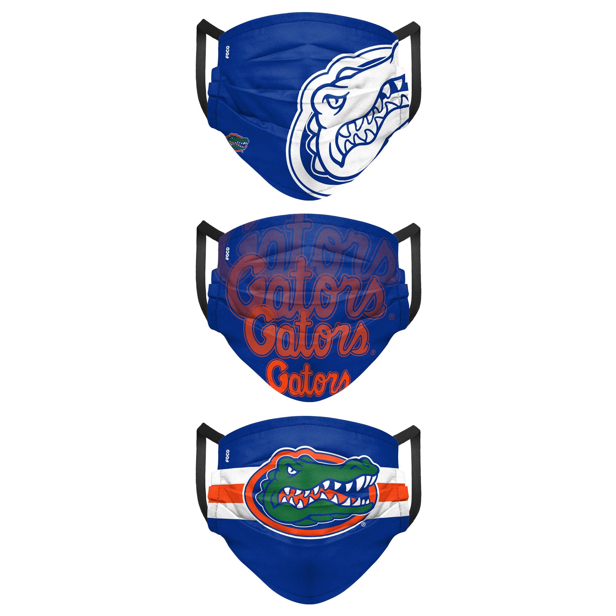 Florida Gators NCAA Mens Matchday 3 Pack Face Cover