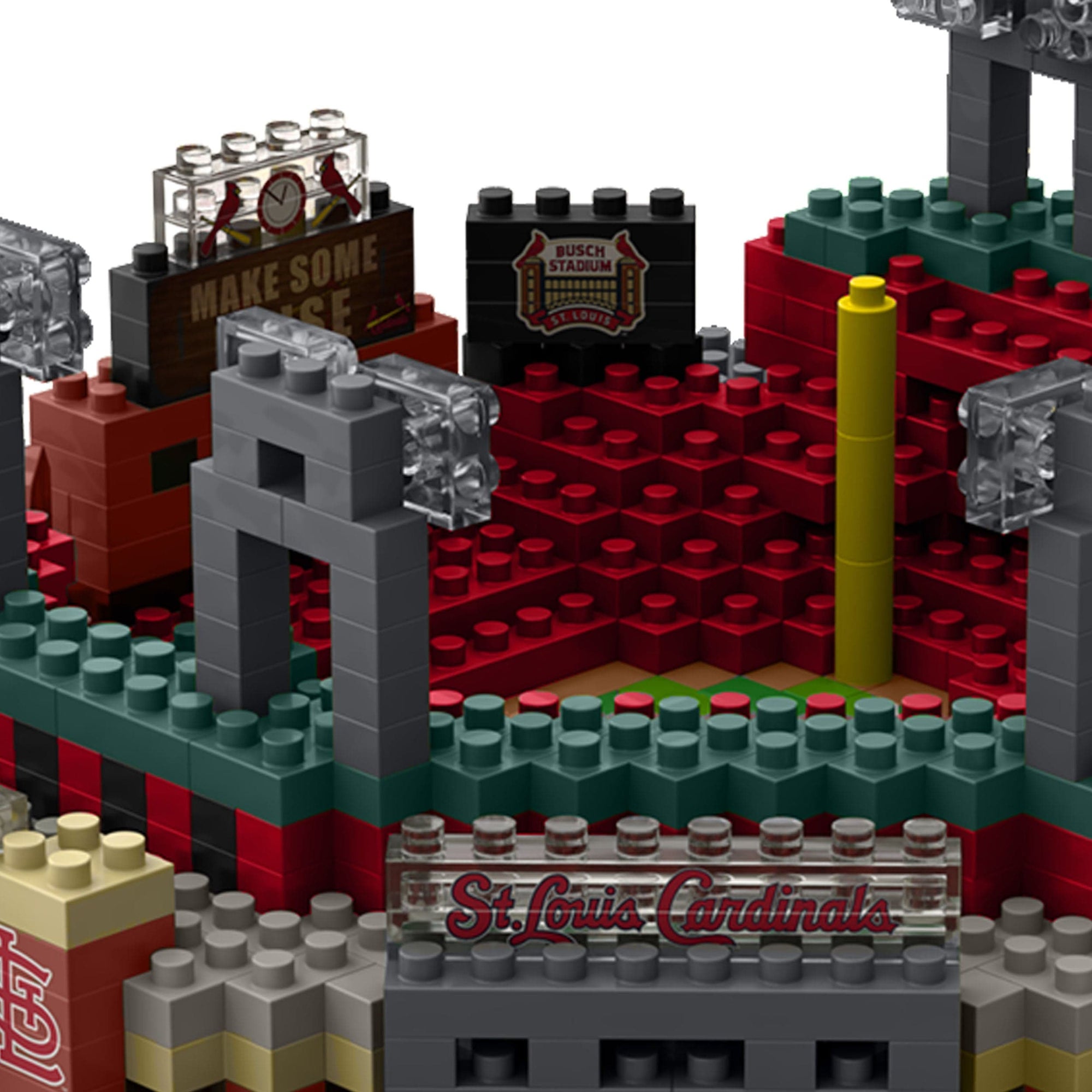St Louis Cardinals MLB Busch Stadium Mini BRXLZ Stadium