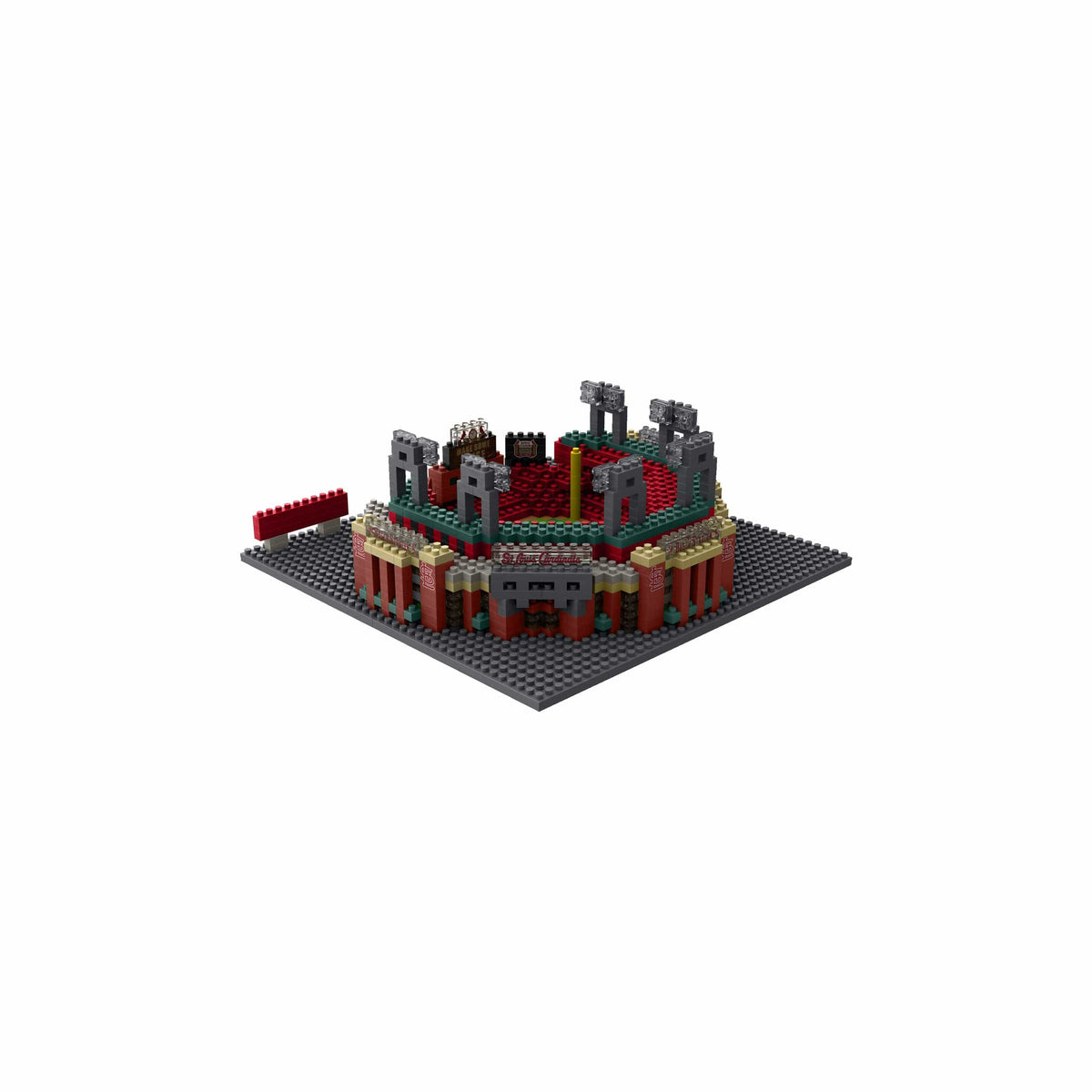 St Louis Cardinals MLB Busch Stadium Mini BRXLZ Stadium