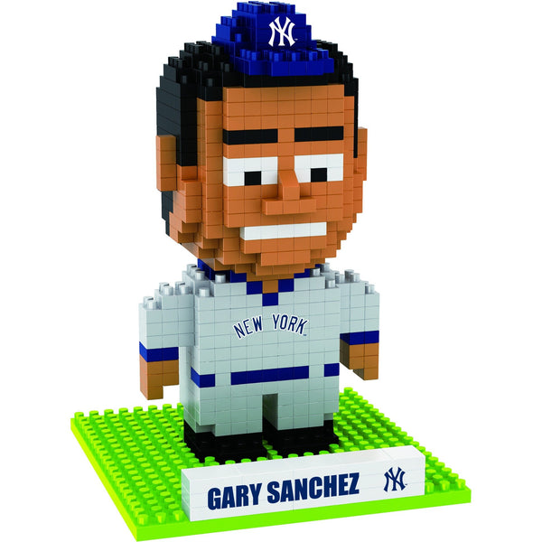 New York Yankees MLB Gary Sanchez BRXLZ Mini Player