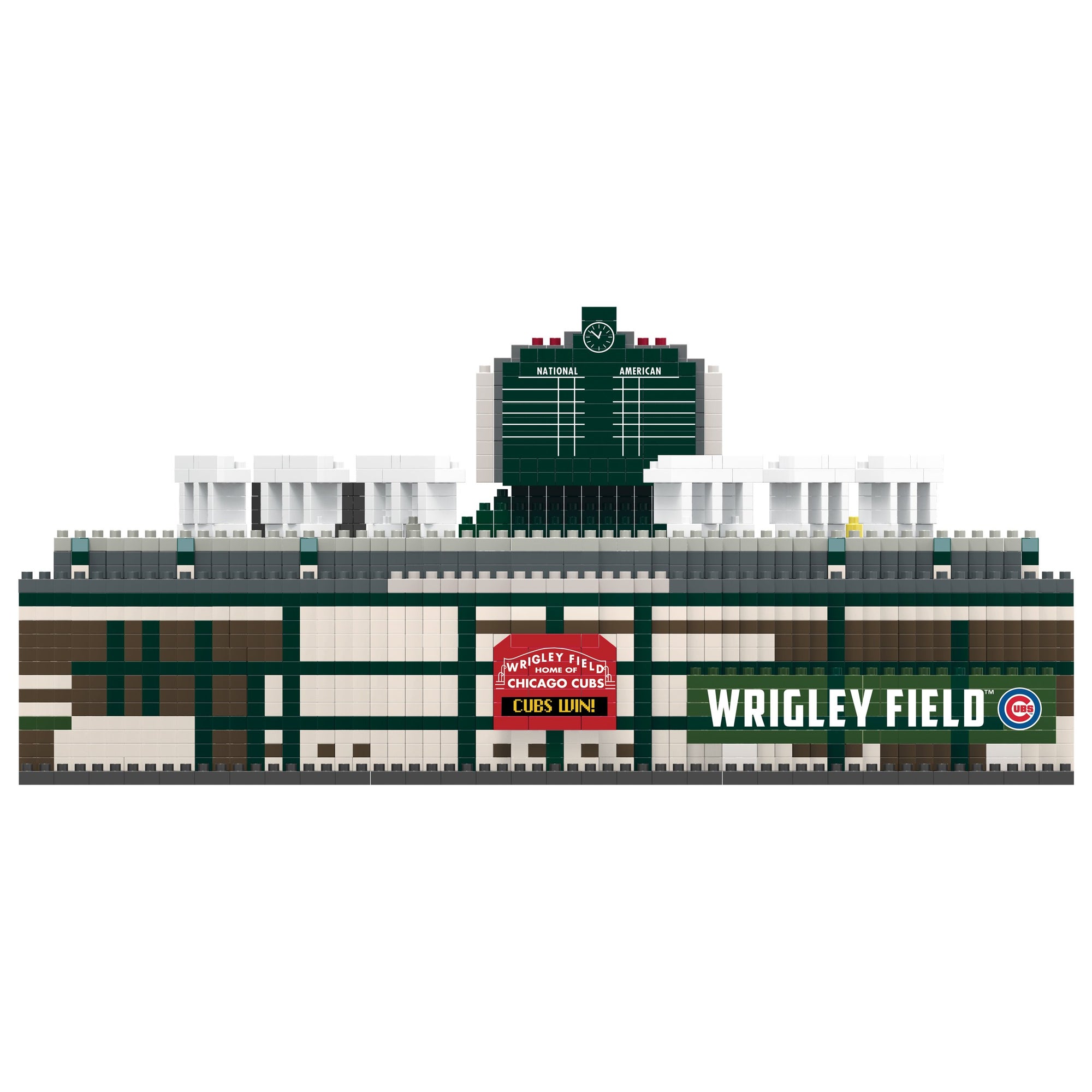 Chicago Cubs MLB Wrigley Field BRXLZ Stadium