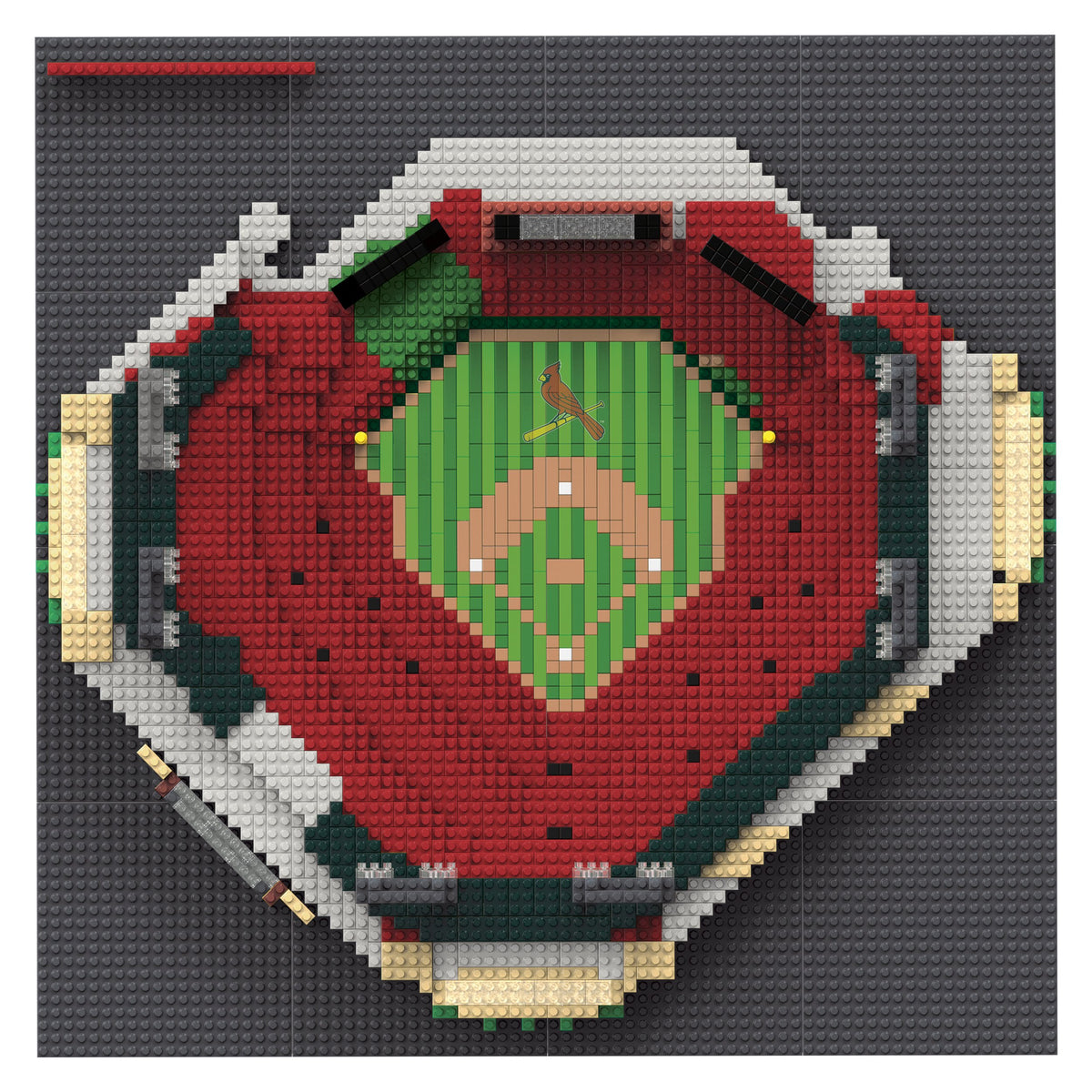 St Louis Cardinals MLB Busch Stadium BRXLZ Stadium