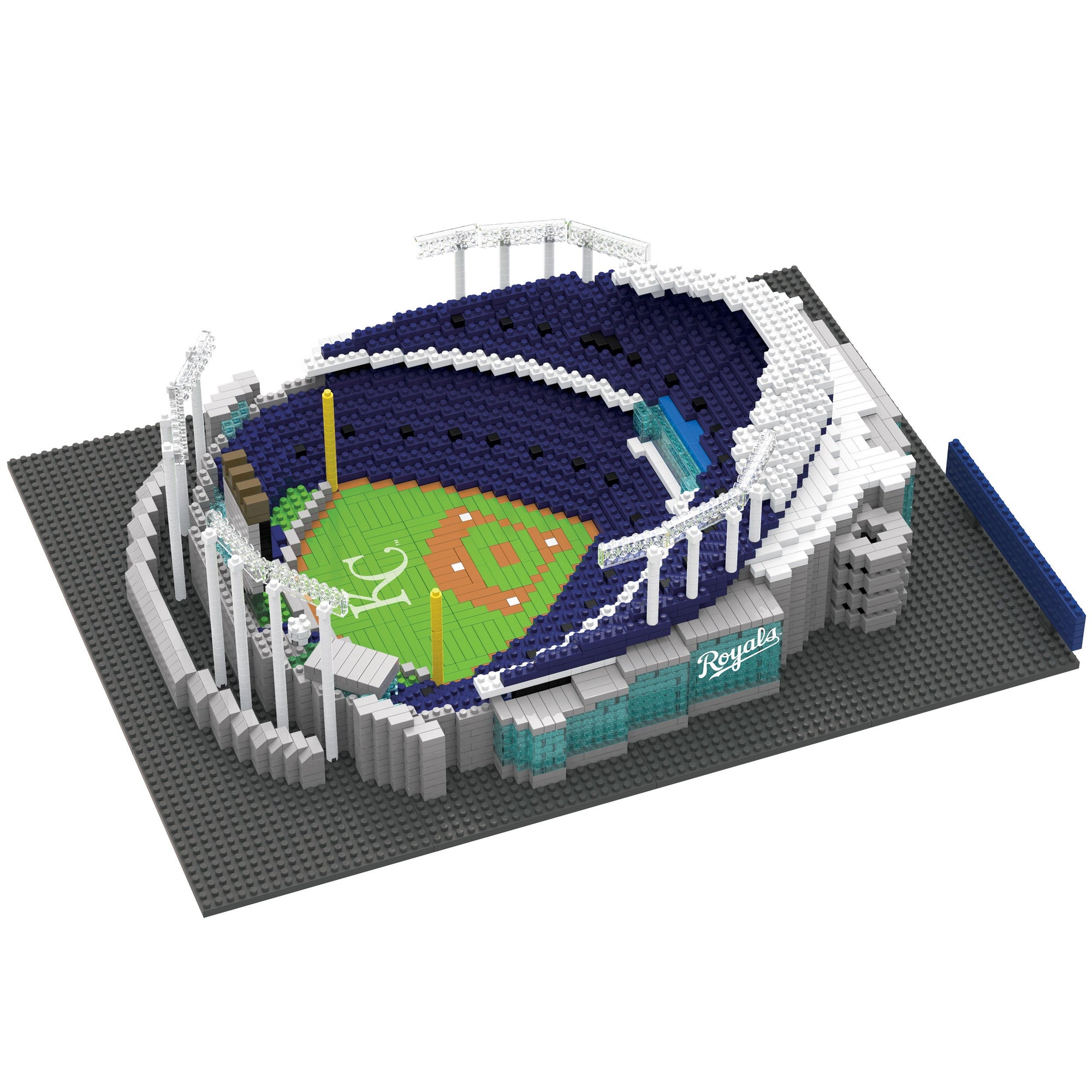 Kansas City Royals MLB Kauffman Stadium BRXLZ Stadium