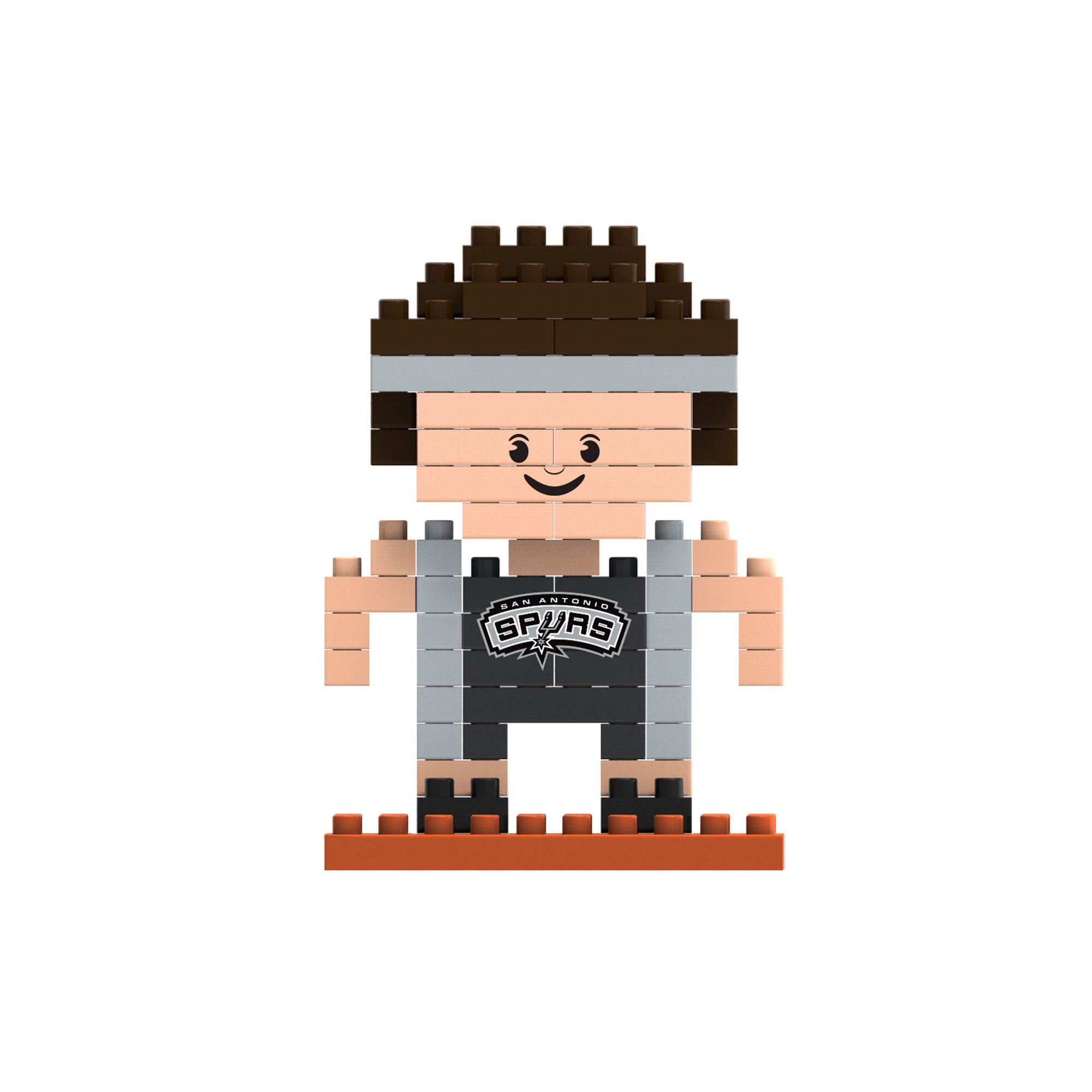 San Antonio Spurs NBA BRXLZ Mini Player