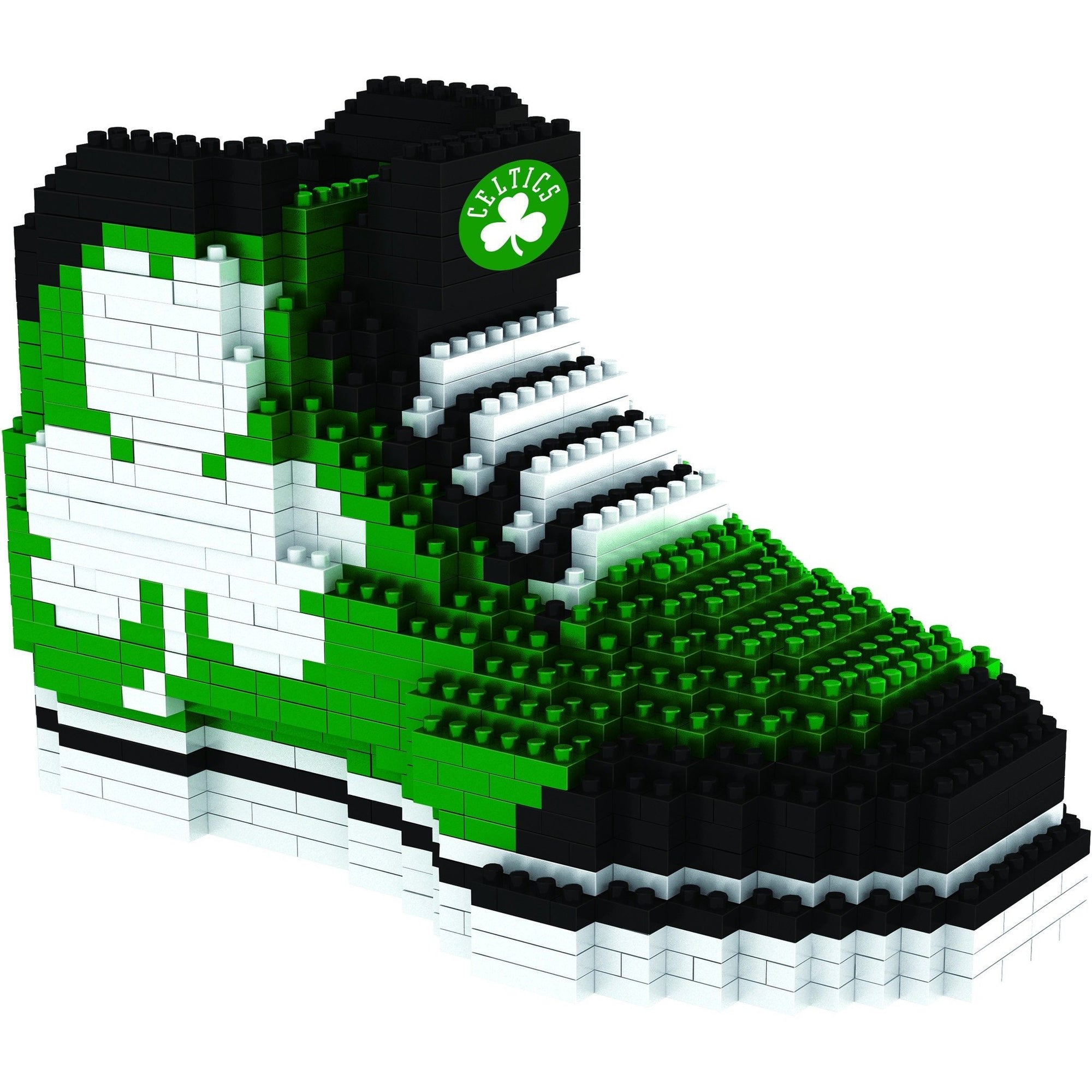 Boston Celtics NBA 3D BRXLZ Construction Puzzle Set Sneaker