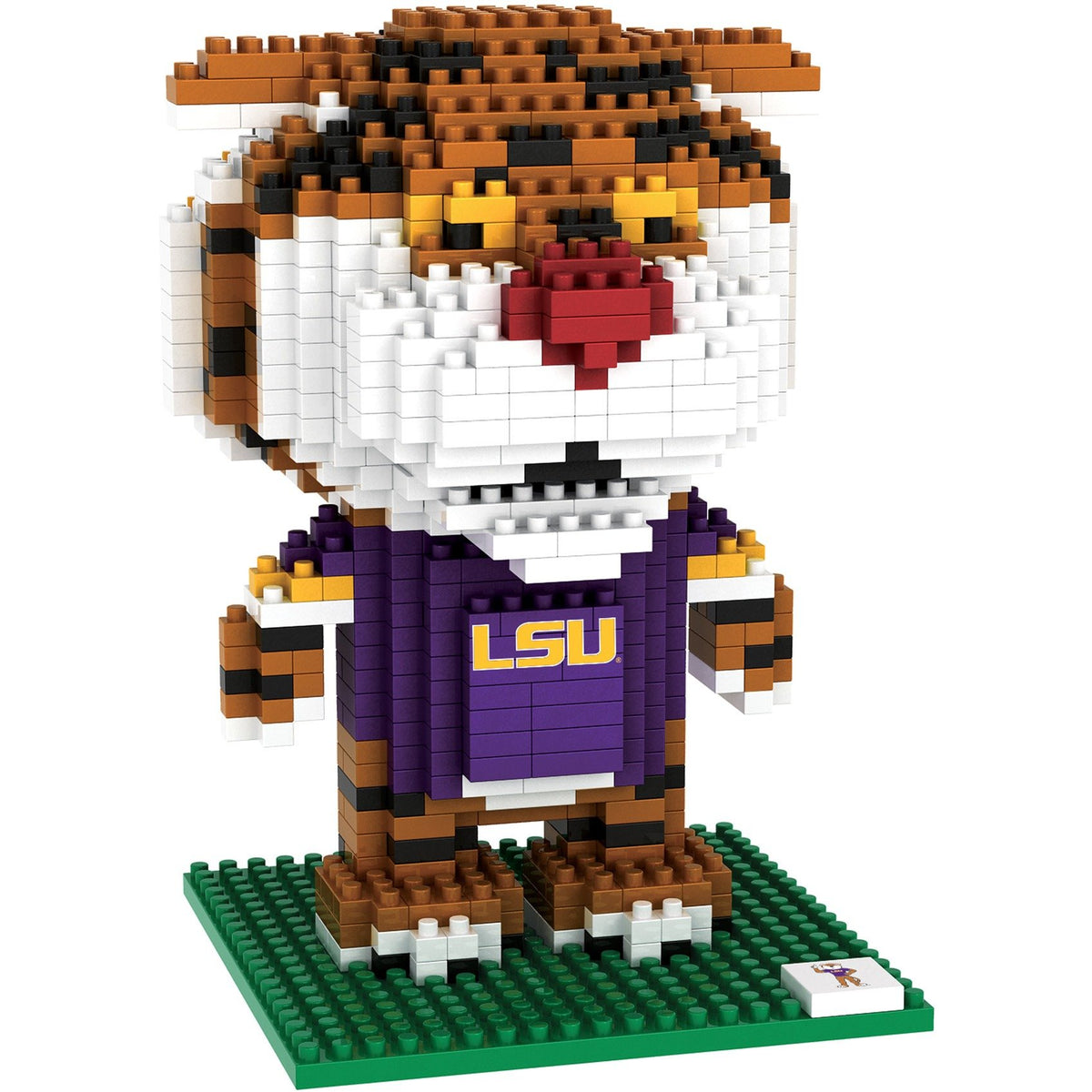 LSU Tigers NCAA Mike the Tiger BRXLZ Mascot