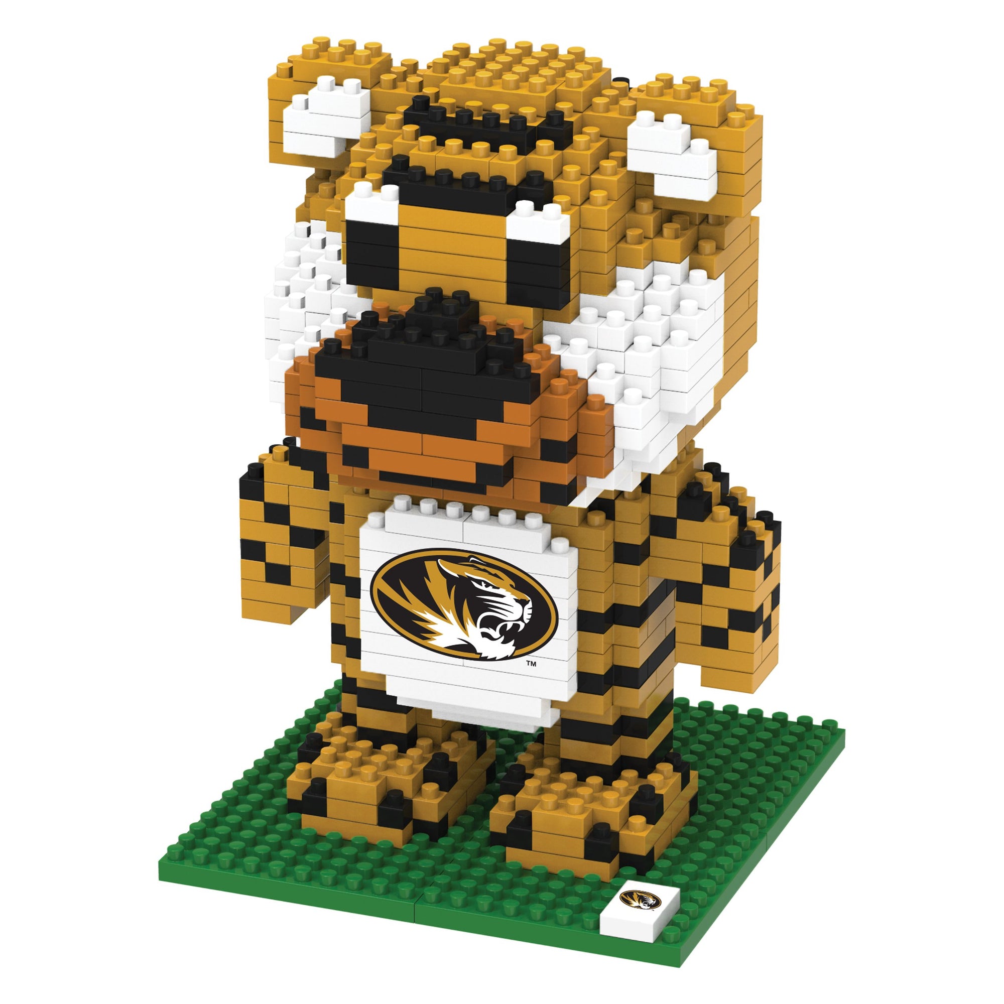 Missouri Tigers NCAA Truman the Tiger BRXLZ Mascot