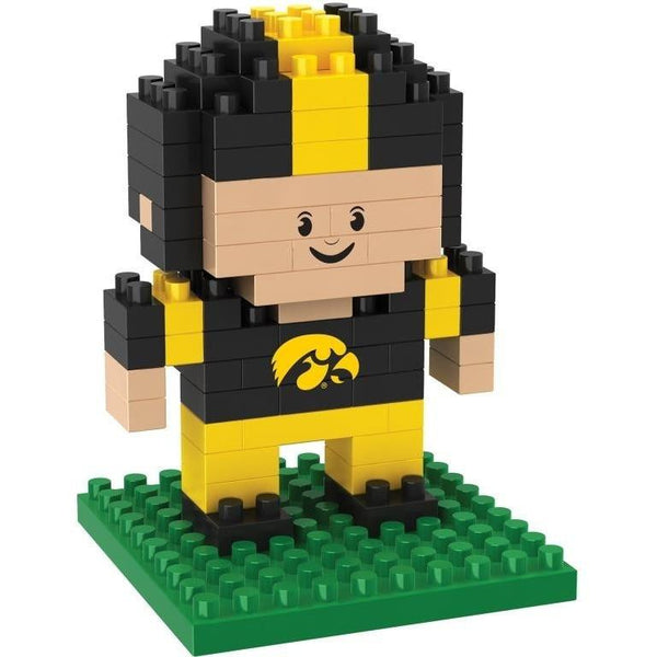 Iowa Hawkeyes NCAA 3D BRXLZ Player Puzzle Set