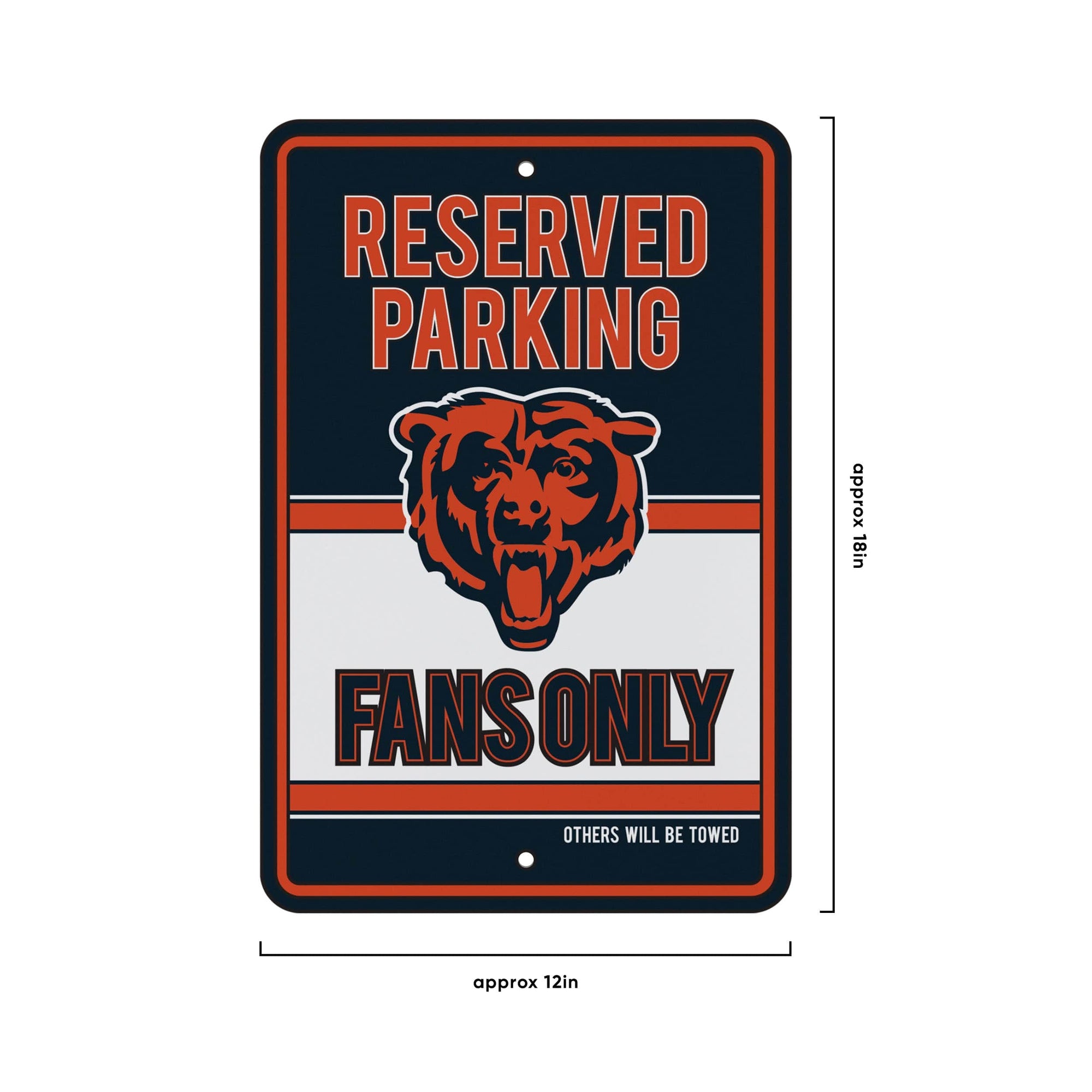 Chicago Bears NFL Road Sign