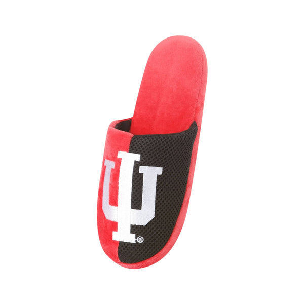 Indiana Hoosiers NCAA Mens Team Logo Staycation Slippers