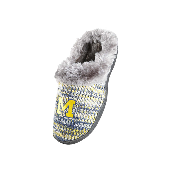 Michigan Wolverines NCAA Womens Peak Slide Slippers
