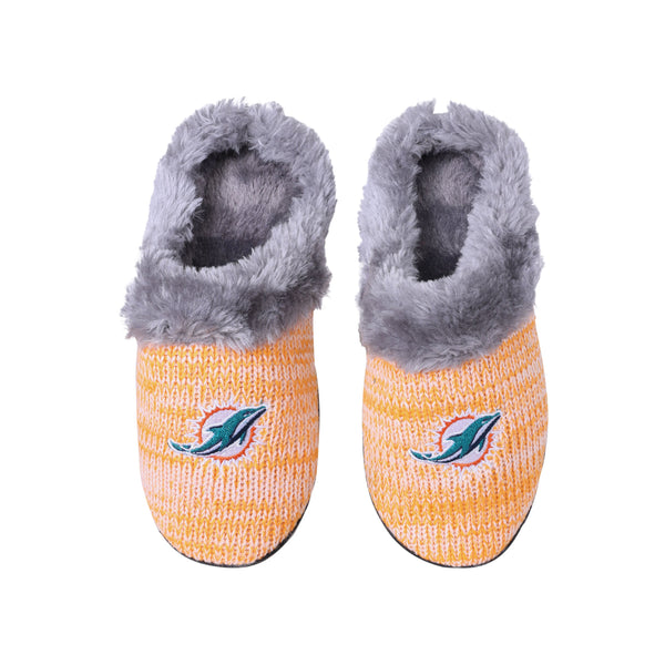 Miami Dolphins NFL Womens Peak Slide Slippers