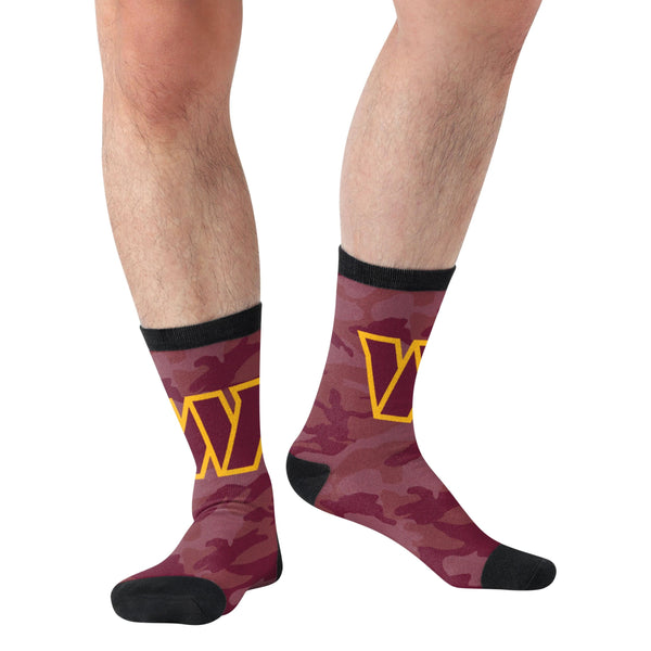 Washington Commanders NFL Printed Camo Socks